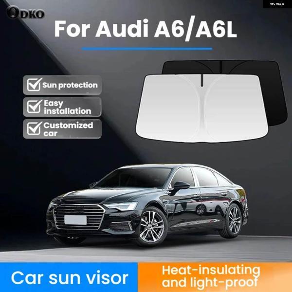 アウディ A6/A6L インテリア アクセサリー フロントウィンドウサンシェード フロントガラス UVカットサンシェード 断熱 カスタム パーツ アクセサリーProduct application scenarios:OtherCraft ...