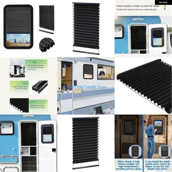 プリーツドアシェード セルラー遮光 日よけ ツーリング用トレーラードア 窓用 ブラインド 玄関ドア カスタム パーツ アクセサリーHigh-concerned chemical:NoneOrigin:Mainland ChinaUpgrad...