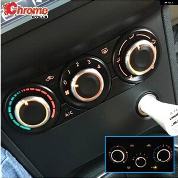 日産 キューブ Z11 マイクラ マーチ K12 ジューク ウイング ロード NV150 ADバン Y12 ACヒーターノブ エアコン クライメート コントロール スイッチノブ カスタム パーツ アクセサリーHigh-concerned c...