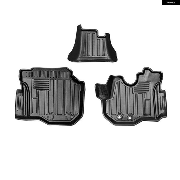 3D TPE RHDフロアカーマット 日産 URVAN NV350 E26 車用フロアライナートレイ フット パッド カーペットマット バン キャラバン アクセサリー カスタム パーツ アクセサリーFloor Mats Type:Rubbe...