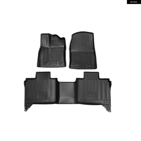 3D TPE ライトハンド ドライバーフロアマット トヨタ タンドラ 2022 2023 2024 車用フロアライナートレイ フット パッド カーペットマット アクセサリー カスタム パーツ アクセサリーFloor Mats Type:Ru...