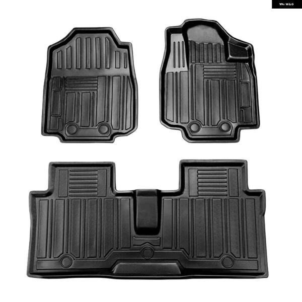 3D TPE 右ハンドル 運転席側 フロアマット スズキ スペーシア MK53S 2017-2022 車用フロアライナー トレイ フット パッド カーペットマット 自動車アクセサリー カスタム パーツ アクセサリーFloor Mats Ty...