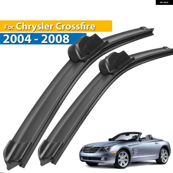 ワイパー LHD フロント ワイパー ブレード クライスラー クロスファイア 2004 - 2008 フロントガラス ウィンドスクリーン ウィンドウ 車用レインブラシ 20インチ 22インチ カスタム パーツ アクセサリーHigh-conc...