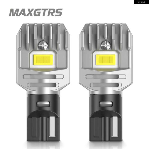 2000LM CANBUS T15 T16 LED リバースライト W16W 車用バックアップリアウィンカーランプ 912 921 ホワイト レッド イエロー アンバー 超高輝度 カスタム パーツ アクセサリーHigh-concerned ...