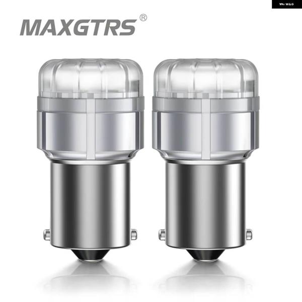 T20 7440 7440NA W21W 1156 BA15S P21W 3020 LED DRL リバースライト バックアップランプ テールブレーキ バルブ ウィンカーライト ホワイト アンバー カスタム パーツ アクセサリーHigh-c...