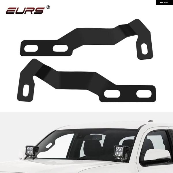 車用ワークライト ブラケット オートレトロフィットアクセサリー ブラケット LEDワークライト マウント キット 2016-2020 トヨタ タコマ フード カスタム パーツ アクセサリーIngress Protection:Better ...