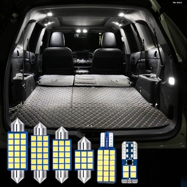シトロエン C3-XR 2014 - 18 7個キット 12V LED 電球 車内ドーム読書灯 トランク ライト アクセサリー カスタム パーツ アクセサリーHigh-concerned chemical:NoneCategory:3DTy...