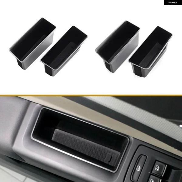 VW フォルクスワーゲン ゴルフ 8 MK8 2020-2022 車ドア 収納 ボックス サイド フロントリア ドアハンドル ポケット オーガナイザー カーアクセサリー カスタム パーツ アクセサリーHigh-concerned chemi...