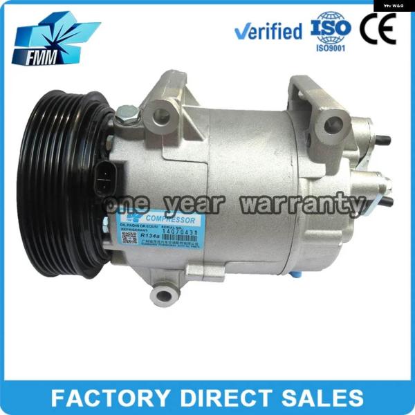 CVC6 12V ACコンプレッサー ルノー メガーヌ 2001-2011用 8200050141 8200678499 8671016163 8200316164 8200050141 7711135105 カスタム パーツ アクセサリー...