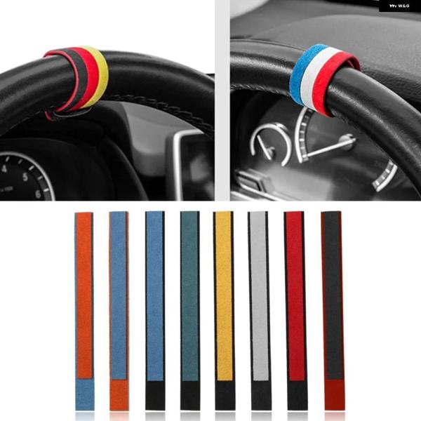 テスラ モデルY モデル3 X S用 ステアリングホイール トップマーカー センターラインレッドマーキング スーパースエード 装飾 アクセサリー カスタム パーツ アクセサリーHigh-concerned chemical:NonePlac...