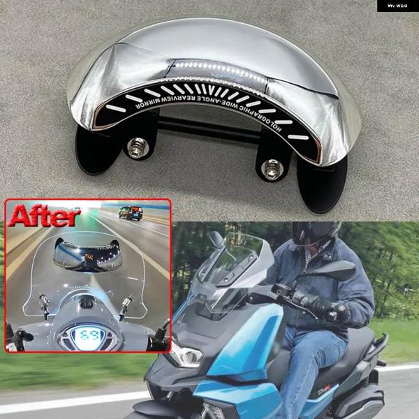 バイク フロントガラス 180度 ブラインド スポットミラー 広角リアビューミラー BMW C400X C400GT カスタム パーツ アクセサリーProtective parts:Frame ProtectionHigh-concerne...