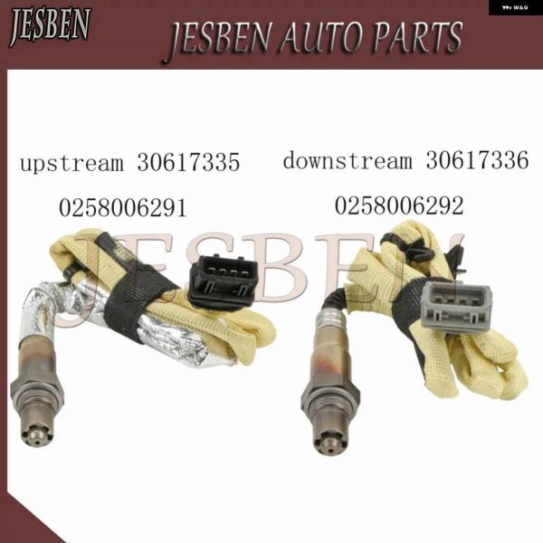 ボルボ S40 644 V40 655 2.0T 1997-2004 0258006291 0258006292用2上部アンダー30617336 30617335ラムダプローブオキシセンサー カスタム パーツ アクセサリーElectroni...