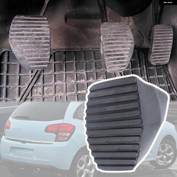 クラッチブレーキフットラバーペダルパッドカバー 213026 4504.17 シトロエン C3 SX SY SC 2009 - 2013 - 20 カスタム パーツ アクセサリーHigh-concerned chemical:NoneSpe...