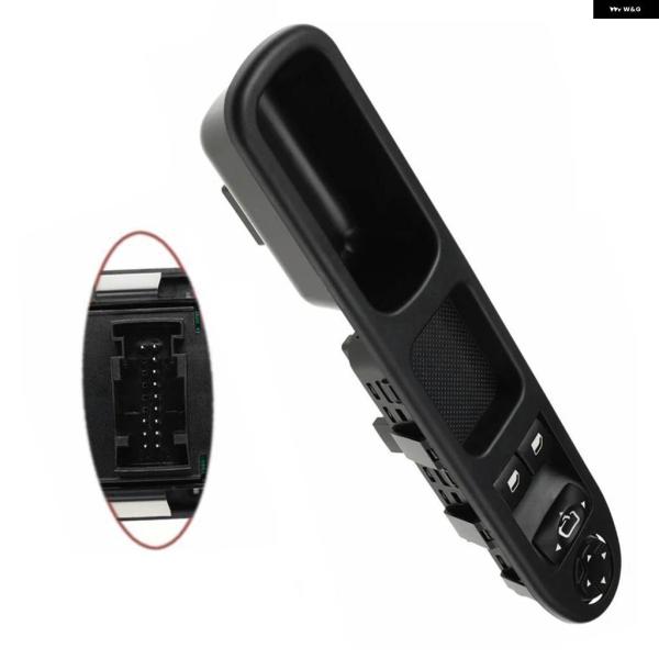 フロント左マスターパワーウィンドウスイッチボタン プジョー 207 207SW 207CC 6554.QA 6554QA 9654859677 96548596XT 6554.PZ 6554PZ カスタム パーツ アクセサリーHigh-co...