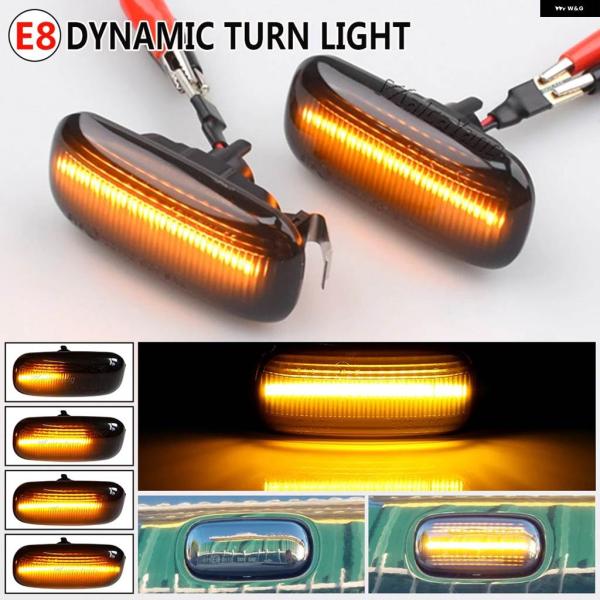 サイドマーカーライトダイナミック LED ウィンカー点滅インジケーターウインカーアウディ A3 S3 8P A4 RS4 S4 B6 B8 B7 A6 S6 C5 カスタム パーツ アクセサリーHigh-concerned chemical...