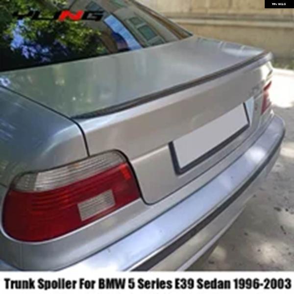 BMW 5シリーズ E39セダン 1996-2003 520I 523I 525I 528I 530I 535I 540I 4ドア リア ブート リッド ウィング用カー トランク スポイラー カスタム パーツ アクセサリーHigh-conc...