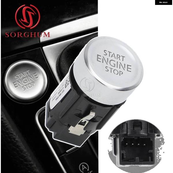 5G1959839 キーレススタートストップ エンジン ワン ボタン スイッチ イグニッション スターター ボタン VW ゴルフ 7 MK7 VII 5G1959839A カーパーツ カスタム パーツ アクセサリーHigh-concerne...