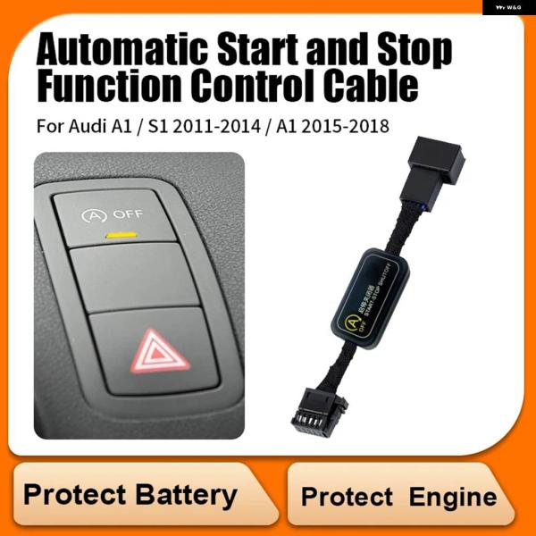 アウディ A1 2011-2018 カー ストップ スタート エンジン システム オフ クローズ コントロール センサー プラグ スマート ストップ キャンセル アクセサリー カスタム パーツ アクセサリーHigh-concerned ch...