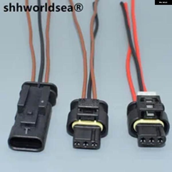 3ピン電気プラグ ケーブル 防水 ワイヤー1.2MMコネクタVW 3C0973203 872-858-541 7615490-03 カスタム パーツ アクセサリーHigh-concerned chemical:NoneSpecial Fea...