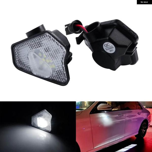 SMD LED サイドドア アンダーミラー パドルライト 2個 セット メルセデス W204 W212 W176 W221 カスタム パーツ アクセサリーHigh-concerned chemical:NoneCertification:c...