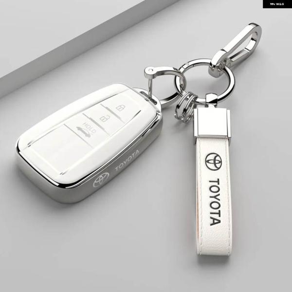 キーレスエントリーカーキーケースカバー キーバッグ トヨタ プリウスカムリカローラC-HR RAV4ランドクルーザー プラド アルティス カスタム パーツ アクセサリーHigh-concerned chemical:NoneOrigin:M...
