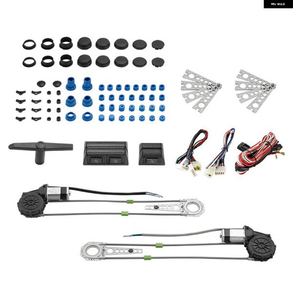 12V 電動パワーウィンドウリフトレギュレーター 2ドア ピックアップ SUV トラック バン 乗用車 カスタム パーツ アクセサリーHigh-concerned chemical:NoneSpecial Features:power wi...