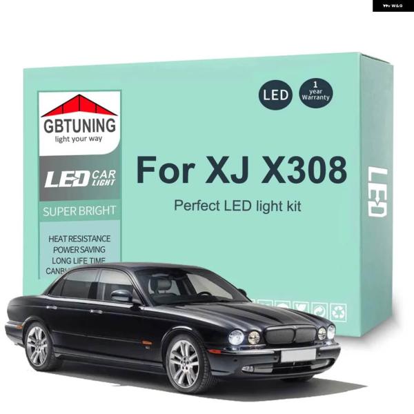 21個 車 ジャガー XJ X308 XJ8 XJR 1997 - 03 CANBUS LED インテリア シグナルライト バルブ ツール カスタム パーツ アクセサリーHigh-concerned chemical:NoneFor Veh...