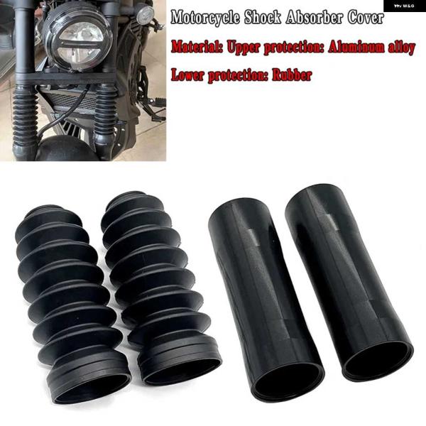 オートバイ バイク フロント フォーク ブーツ スライダー ショック アブソーバー カバー ゲイター ホンダ REBEL CMX500 CMX300 CMX 500 300 2017 2018 2019-2024 カスタム パーツ アクセサ...
