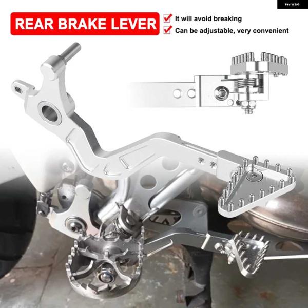 オートバイ バイク 調整可能 折りたたみ 式ブレーキ レバー リアフットブレーキペダル BMW R1200GS アドベンチャー R1200GS R1200 OC ADV 2005-2011 2012 カスタム パーツ アクセサリーHign-...