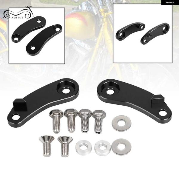 フロントウィンカー再配置 マウント ブラケット キット ハーレー ソフテイル スプリンガー クラシック EFI FLSTSCI 2005-2007 バッドボーイ FXSTSB カスタム パーツ アクセサリーHign-concerned Ch...