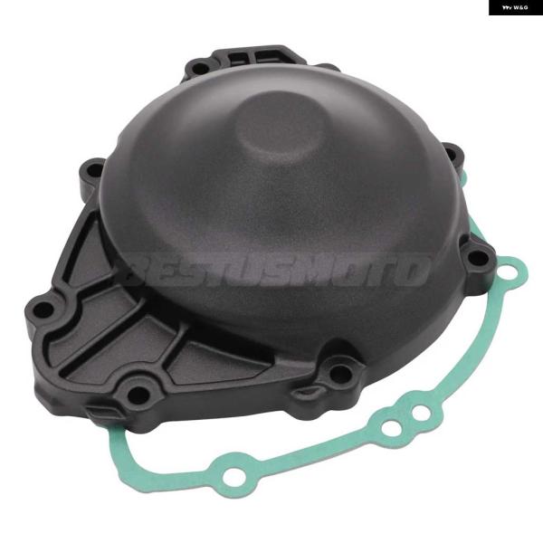 オートバイ バイク ブラック 左側 クランクケース ステーター スターター エンジン カバー ガスケット ヤマハ YZF-R1 2009-14 カスタム パーツ アクセサリーProtective parts:OtherHign-concer...
