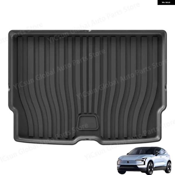 ボルボ EX30 EX 30 2024 2025 車用カーゴライナー カスタム TPE リア トランク マット 全ウェザー型 トランク カバー カーアクセサリー カスタム パーツ アクセサリーTypes of Car Floor Mats:...