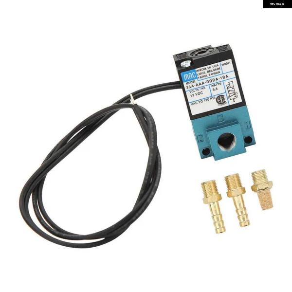 3ポートブースト制御ソレノイドバルブ 120PSI リペア部品 高性能 交換部品 取り付け簡単 耐摩耗性 DC12V 5.4W カスタム パーツ アクセサリーHign-concerned Chemical:NoneBrand Name:SO...