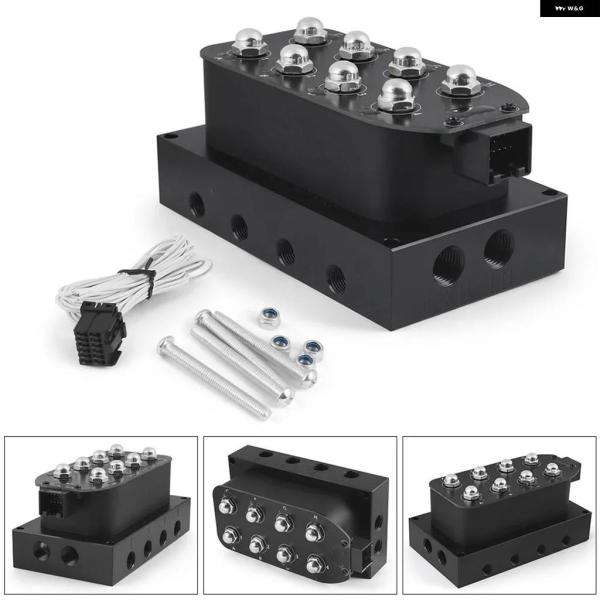 0-300PSI 12V ソレノイド バルブ エアライドサスペンション マニホールド バルブ エア圧 ショック アブソーバー 1/4 1/8インチNPT 高速 制御 FBSS カスタム パーツ アクセサリーHign-concerned Ch...