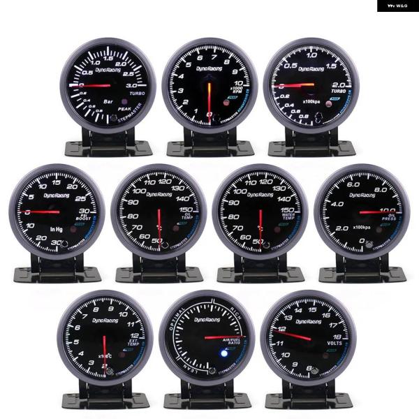 ダイノレーシング ターボ ブーストゲージ バー 水温 油温 油圧 タコメーター 排気ガス電圧計 カスタム パーツ アクセサリーHign-concerned Chemical:NoneOther Part Number:Auto gaugeP...