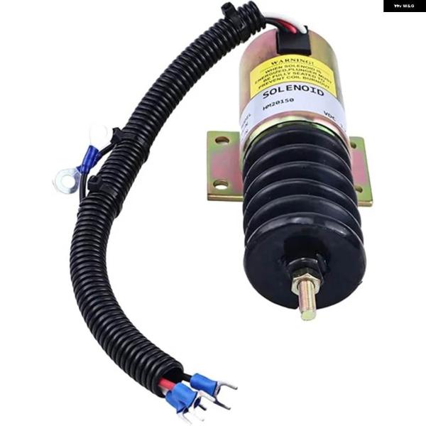 スロットル ソレノイド 121615 121615GT 12V GENIE S-60 S-65 S-80 S-85 Z-62/40 Z-80/60 DEUTZ BF4L-2011 TD2011-L04I エンジン カスタム パーツ アクセサ...