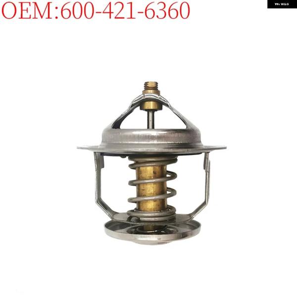 掘削機部品アクセサリー 600-421-6360 6004216360 サーモスタット 大型 コマツPC 200-6 6D95 エンジン カスタム パーツ アクセサリーHign-concerned Chemical:NoneOther Pa...