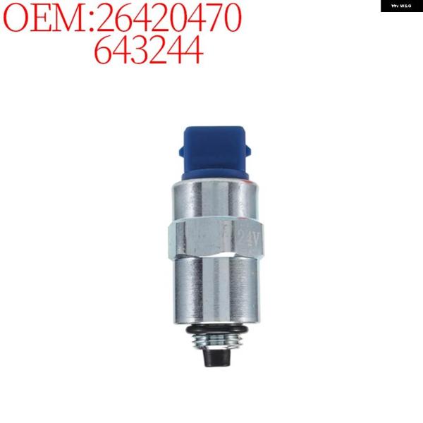 掘削機アクセサリー 643244 26420470 フレーム アウト ソレノイド バルブ 24V キャタピラー E320D E312D2 カスタム パーツ アクセサリーHign-concerned Chemical:NoneMaterial...