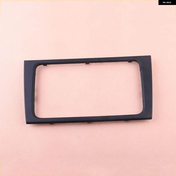 ブラック 車内ナビゲーション コントロール パネル ラジオ カーカバー トリム 5K0858061E VW ゴルフ MK6 2009 - 14 カスタム パーツ アクセサリーSpecial Features:Radio Car Cover ...