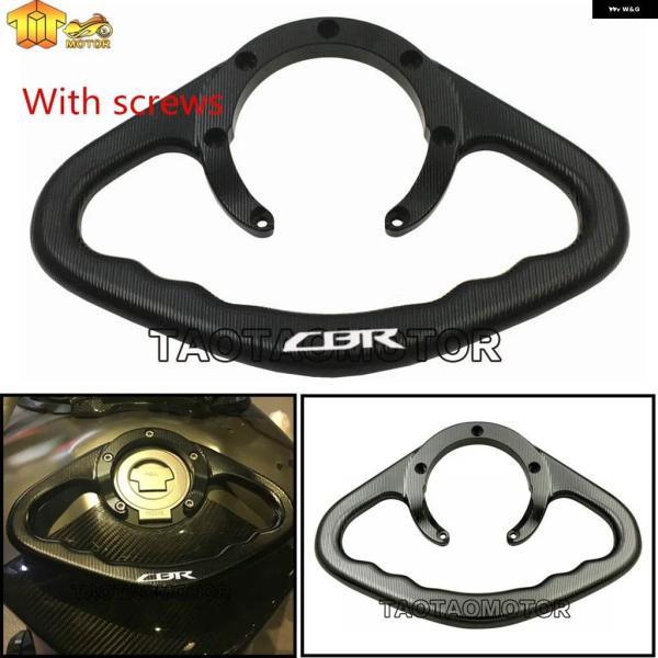 バイク 乗員用ハンド グリップ ハンド グリップ タンクグラブバーハンドル アームレスト CBR600 CBR900RR CBR1000 RVF400RC51 CBR250RR CBR400RR用 カスタム パーツ アクセサリーProtec...