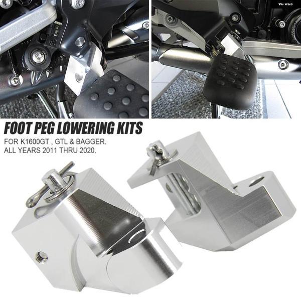 BMW バイク アクセサリー ドライバー用足踏みペグ降ろしキット K1600GT K1600BAGGER 2011-2018 - 2021年2020年モデル アンダー1.5インチ カスタム パーツ アクセサリーHigh-concerned ...