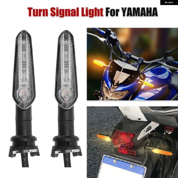 ヤマハ MT07 MT09 SP トレーサー用 バイク LEDウィンカーフローライトフラッシャー方向灯トレーサー 9 900 GT 7 700 GT MOTO カスタム パーツ アクセサリーBattery Included:NoHigh-c...