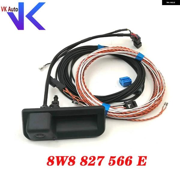 アウディ Q5用 リアビュー カメラ トランク ハンドルガイダンスライン配線 ハーネス 付き 8W8827566E 8W8 827 566E カスタム パーツ アクセサリーHigh-concerned chemical:NoneMateri...