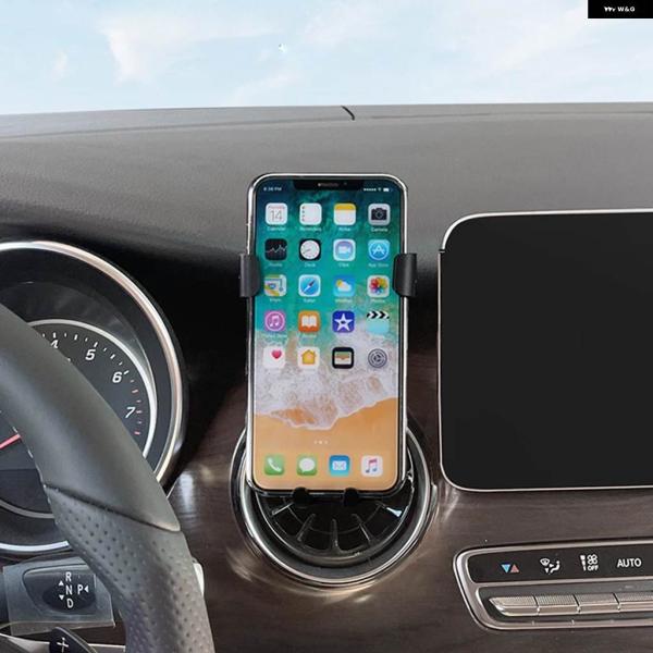 メルセデス ベンツ VITO V クラス W447 2016-2022 重力スマートフォン 携帯電話 携帯電話 マウント エアベント ブラケット スタンド カスタム パーツ アクセサリーHigh-concerned chemical:Non...