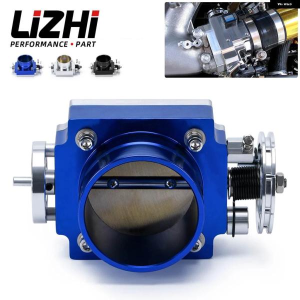 リージレーシング - 汎用 スロットルボディ 80MM スロットルボディ パフォーマンスインテーク マニホールド ハイフロー LZ6980 カスタム パーツ アクセサリーHigh-concerned chemical:NoneOther P...