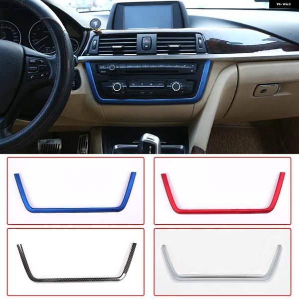 センター コンソール マルチメディア フレーム トリム ABSクローム BMW 3 4シリーズ3シリーズGT F30F36316318320 2013-2019年カーアクセサリー カスタム パーツ アクセサリーHigh-concerned ...