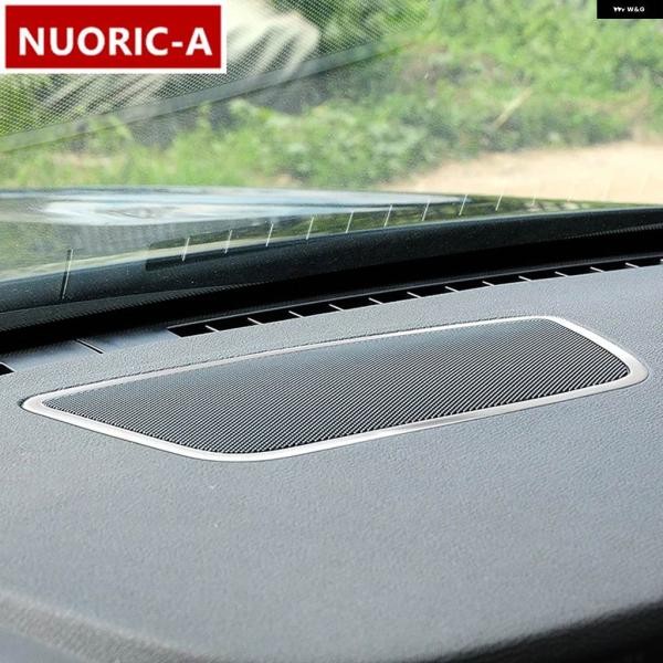 BMW X3 F25 2011-2017 X4 F26 2014-2017 インテリア アクセサリー用 ステンレス車 ダッシュボード スピーカー フレーム 装飾 カバー トリム カスタム パーツ アクセサリーHigh-concerned c...