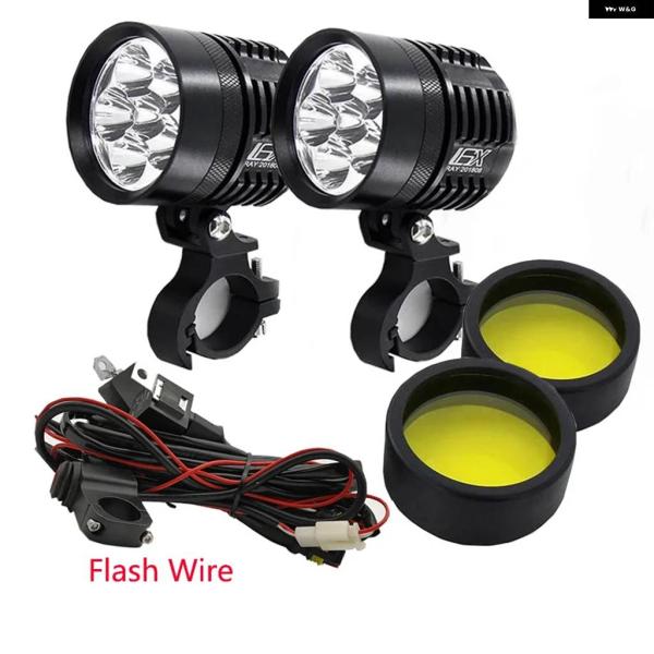 2L6X ヘッドライト LED オートバイ バイク 8000LMモトスポットライト 防水 曇りスポットモト バルブ スーパー12V カスタム パーツ アクセサリーHigh-concerned chemical:NoneWattage:60w...