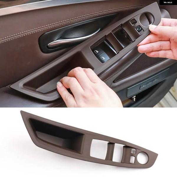 BMW 2011-2017 5 F10 F18 F11 ドアハンドル パネル プロテクター プル トリム カバー ドアハンドル ステッカー カスタム パーツ アクセサリーSticker Placement:Door HandlesMater...
