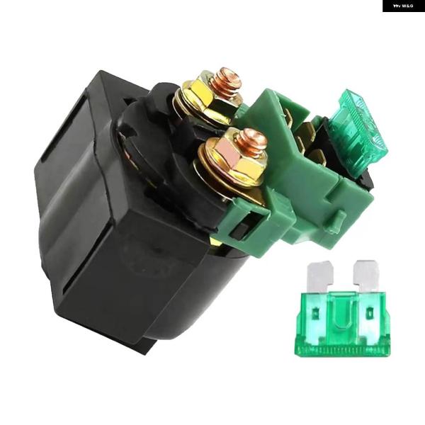 スターターモーター ソレノイド リレー グリーン 電気リレースイッチ ヒューズ スズキ GS500 1990-2009 GW250 GSX250R DL250 パーツ カスタム パーツ アクセサリーHigh-concerned chemic...